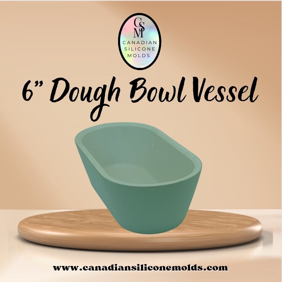 6" Dough Bowl Mold | Canadian Silicone Molds
