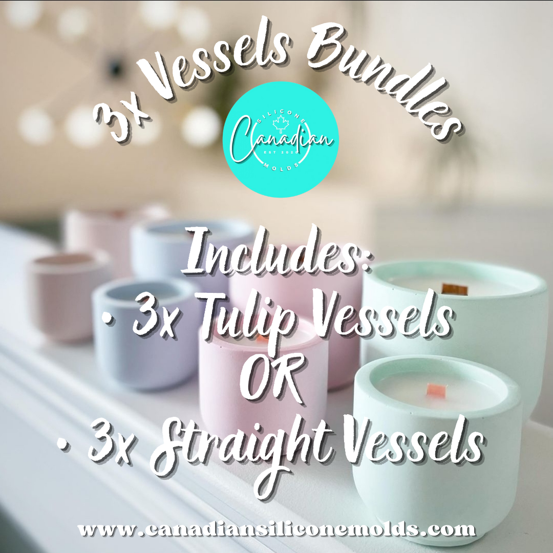 Vessel Molds Bundles | Canadian Silicone Molds