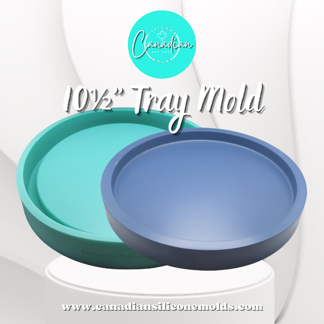 Large Round Tray Mold | Premium Silicone Molds form