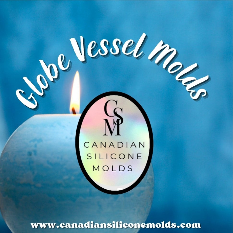 5" Globe Vessel Mold | Canadian Silicone Molds