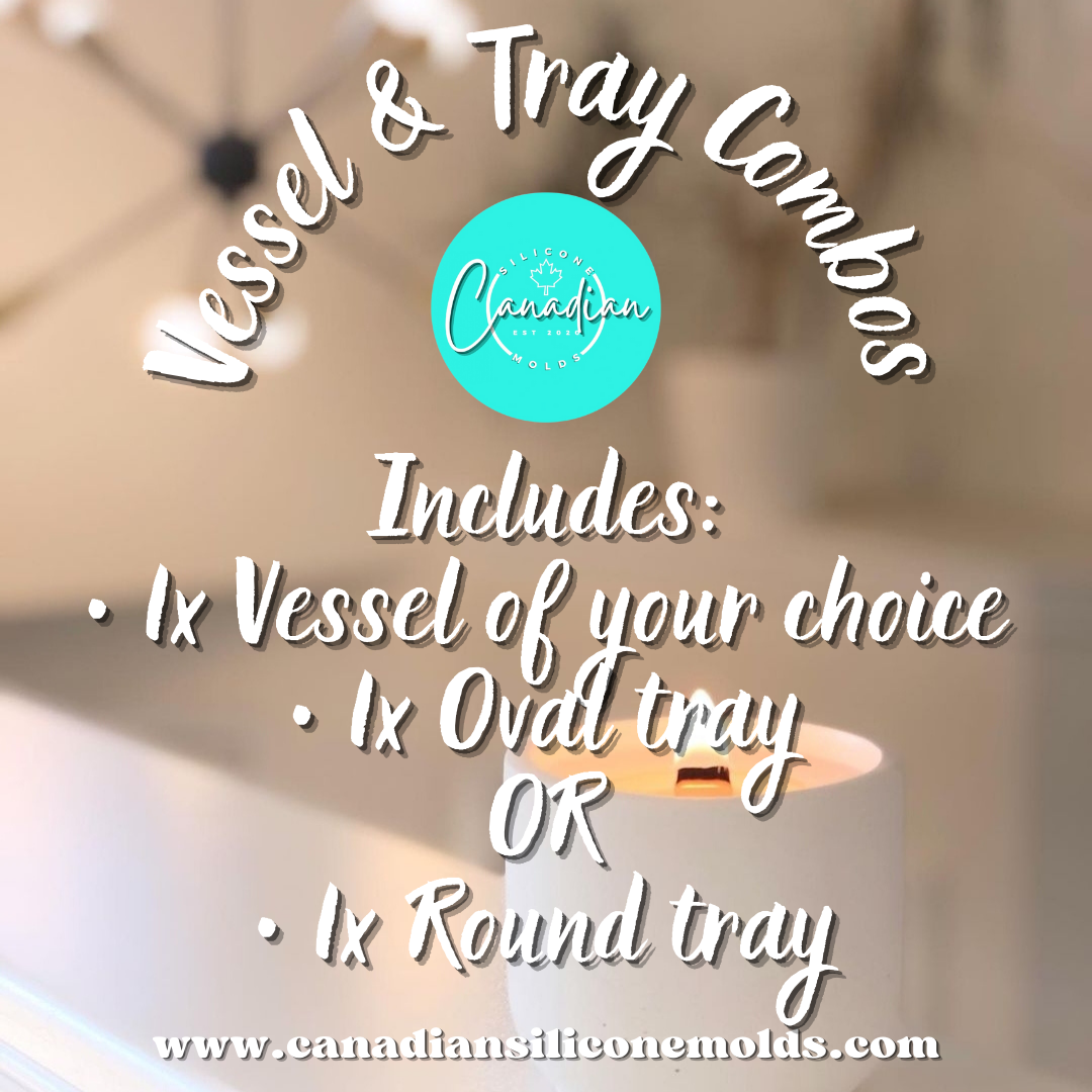 Vessel & Tray Combos | Canadian Silicone Molds
