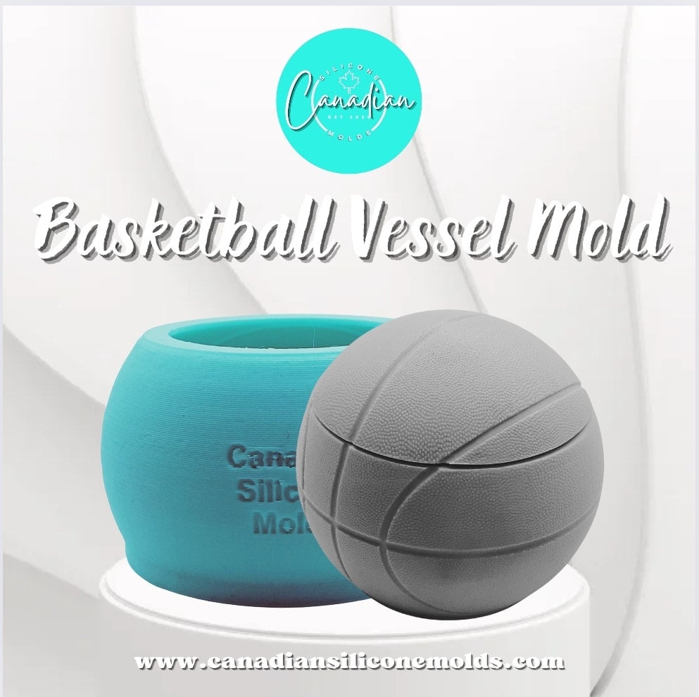 Basketball Vessel Mold | Canadian Silicone Molds