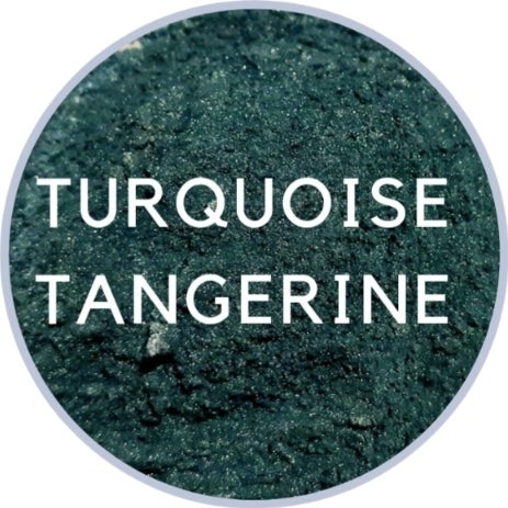 Turquoise Tangerine Mica Powder | Canadian Silicone Molds