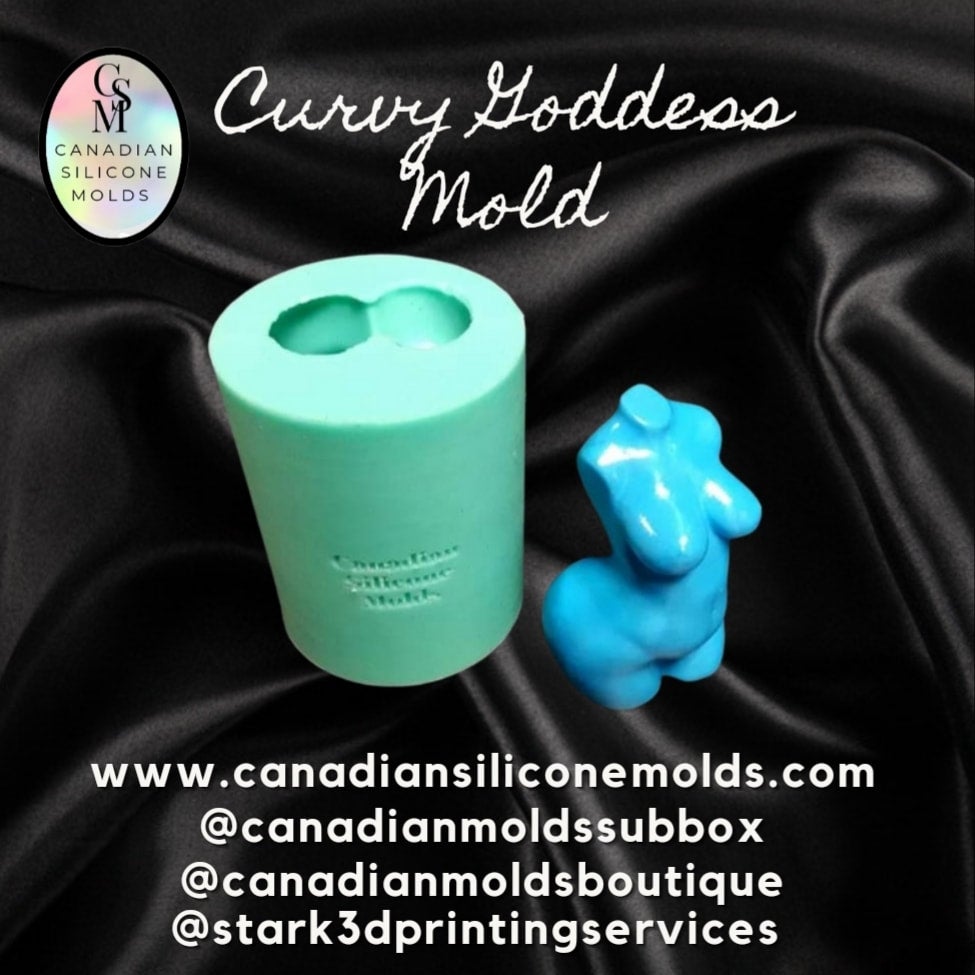 Curvy Goddess Torso Mold | Canadian Silicone Molds