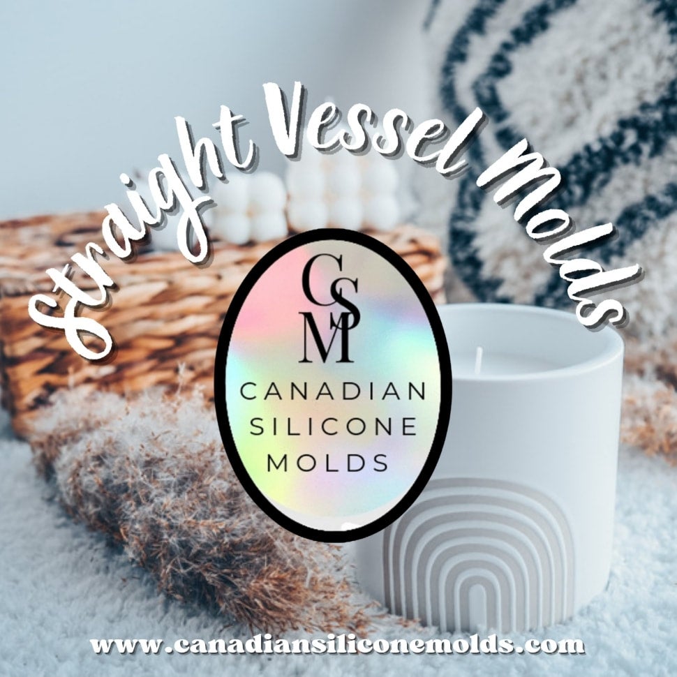 Straight Vessel Molds | Canadian Silicone Molds