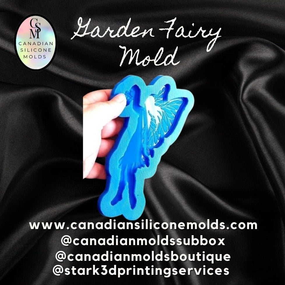 Garden Fairy Mold | Canadian Silicone Molds