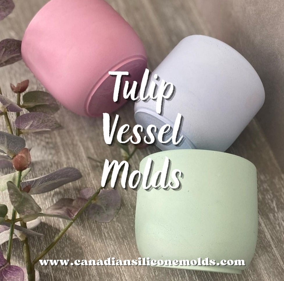 Tulip Vessel Molds | Canadian Silicone Molds