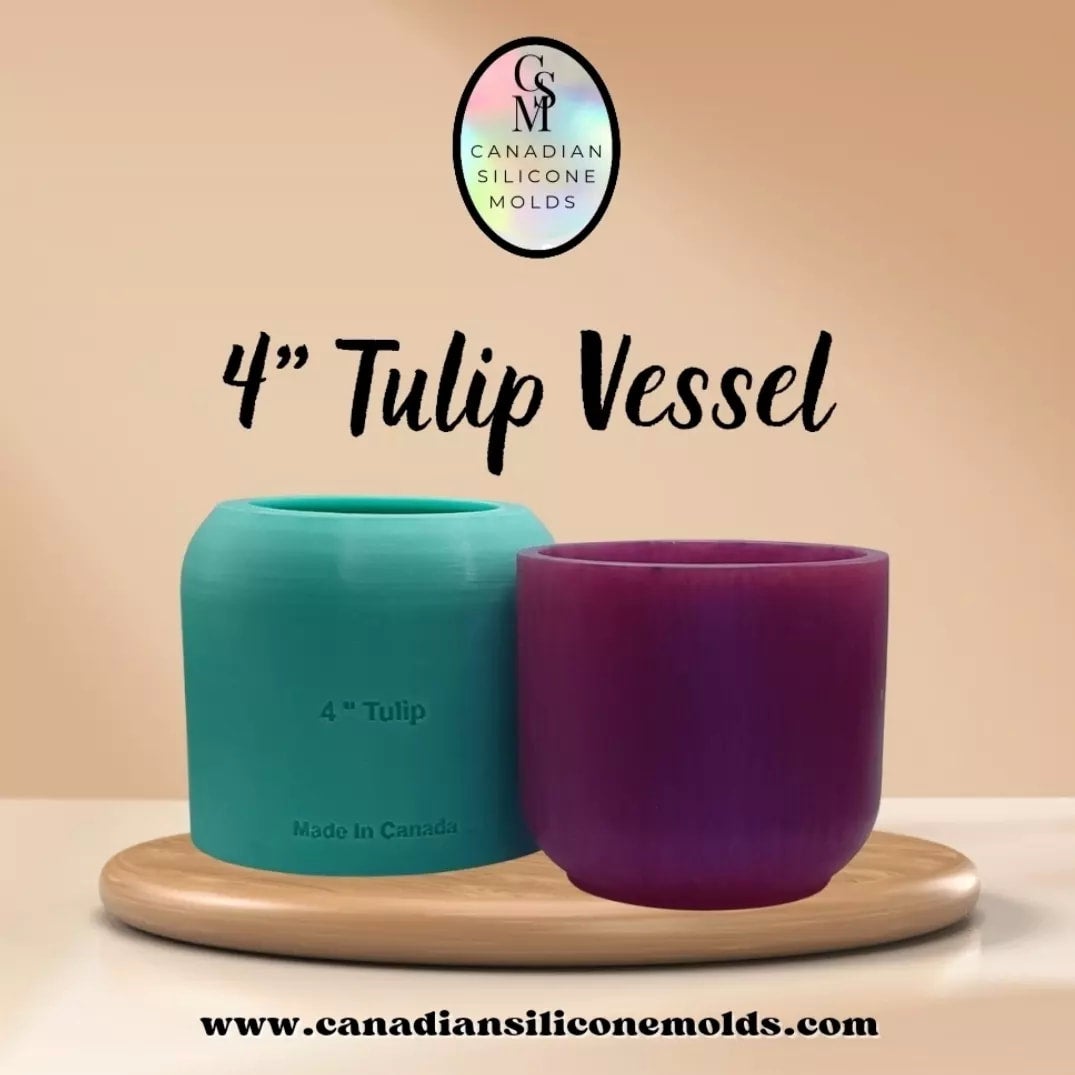 Tulip Vessel Molds | Canadian Silicone Molds