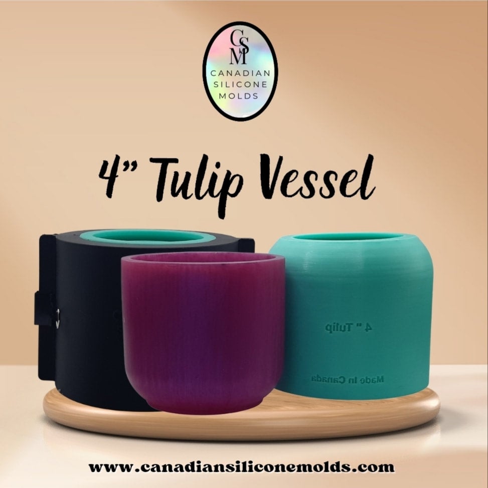 Tulip Vessel Molds | Canadian Silicone Molds