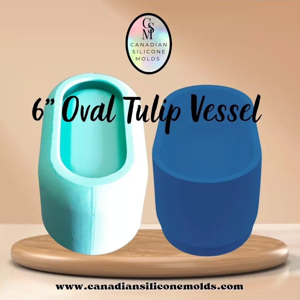 Tulip Vessel Molds | Canadian Silicone Molds