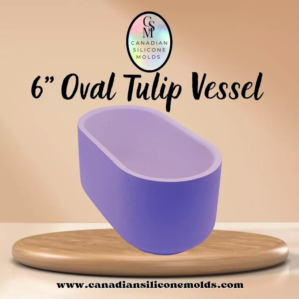 Tulip Vessel Molds | Canadian Silicone Molds