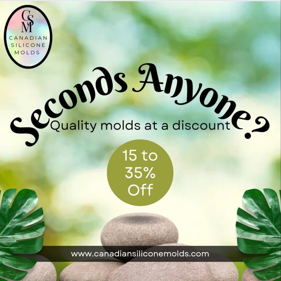 3" Straight Vessel Seconds | Canadian Silicone Molds